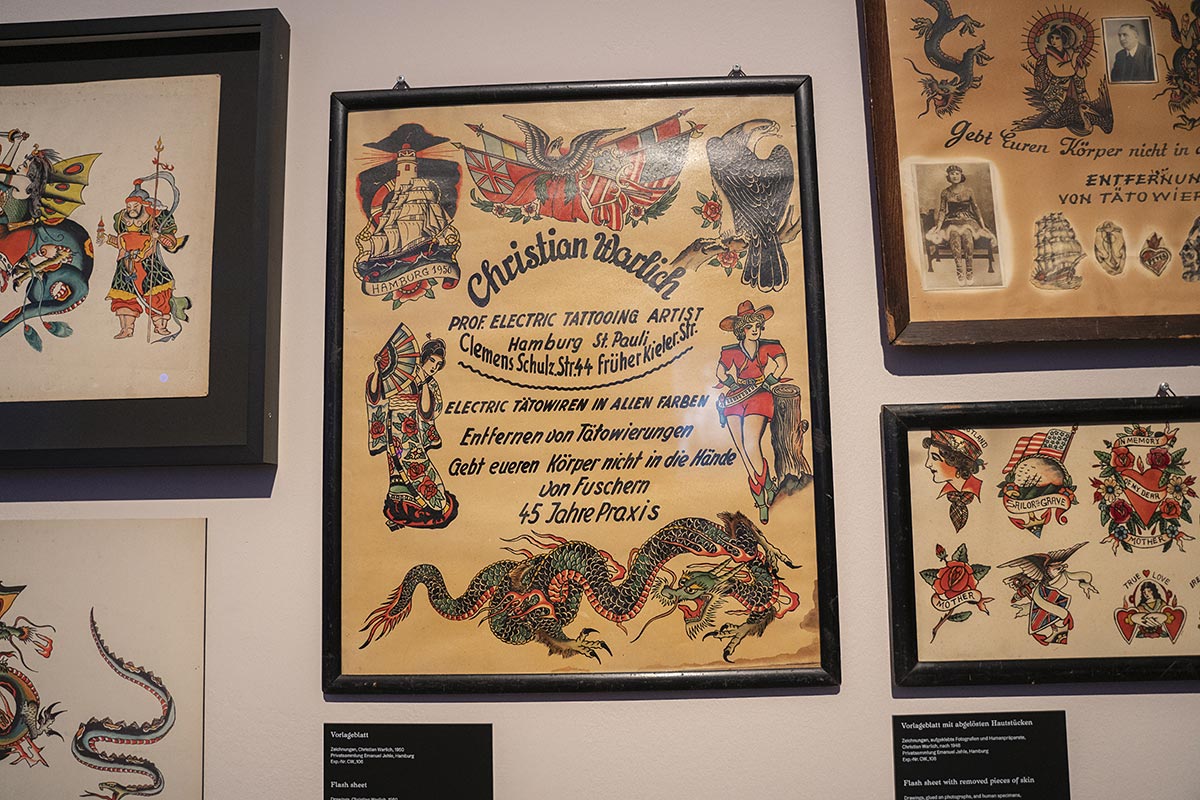 Tattoo-Legenden: Christian Warlich auf St. Pauli - eine Ausstellung